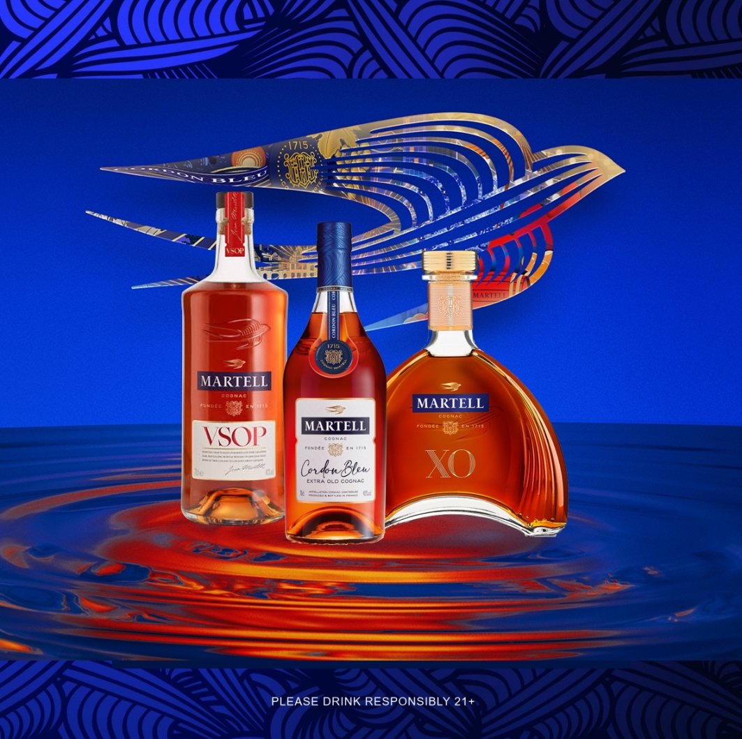 The Next Level of Martell, Martell Relives Iconic Cognac Spirit with New Look | What's New Indonesia